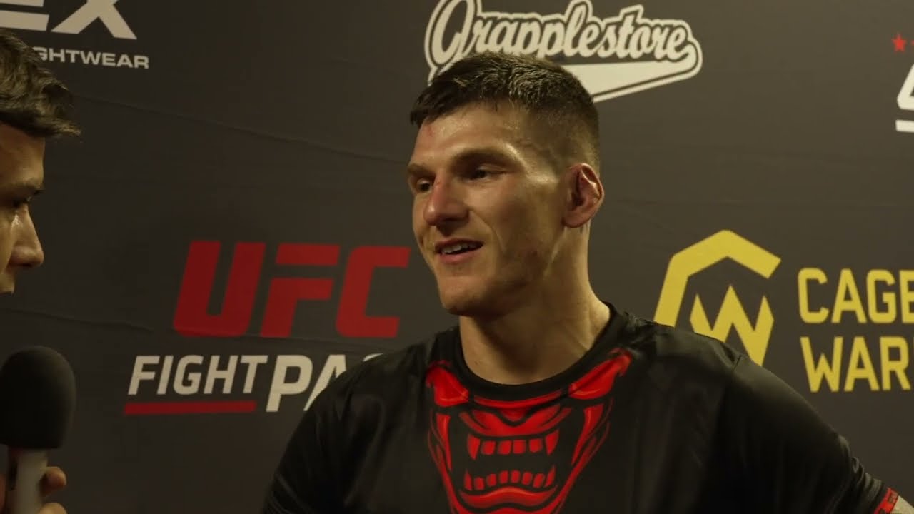 Video - Post Fight Interview with James Power at Cage Warriors Belfast