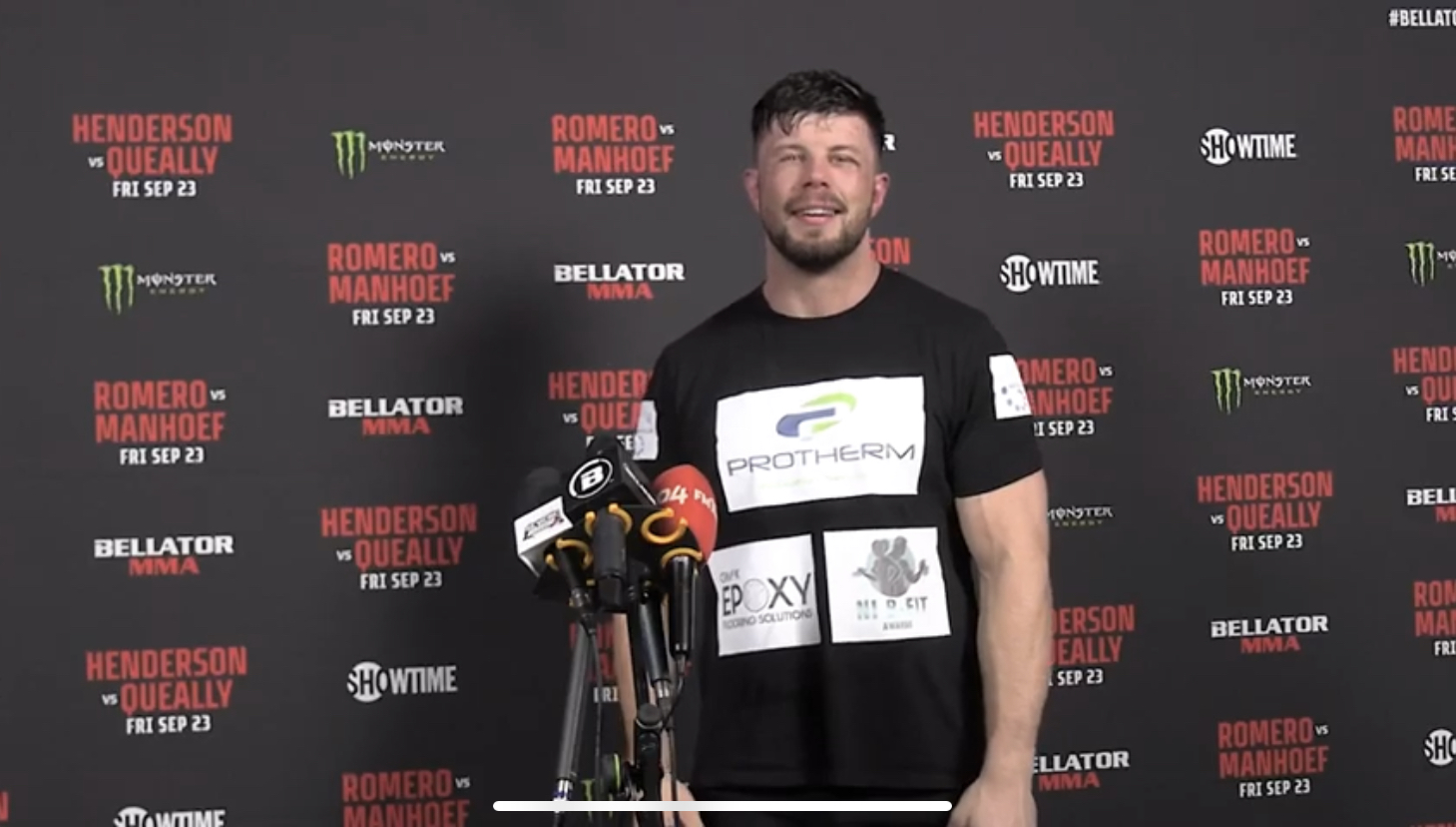 Video - Karl Moore Bellator 285 Post-Fight Scrum