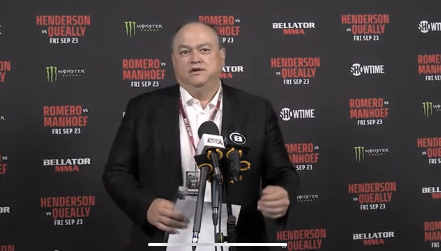 Video - Scott Coker Bellator 285 Post-Fight Scrum