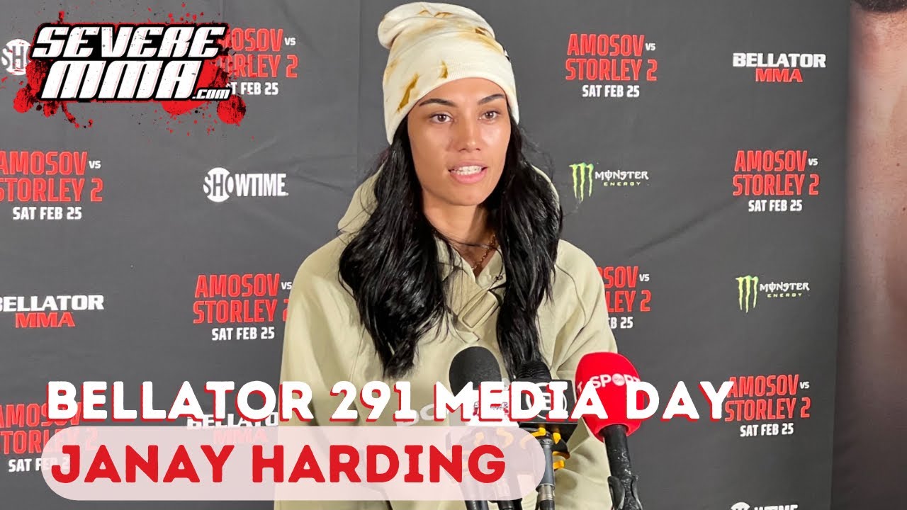 Video - Bellator 291 Media Day: Janay Harding