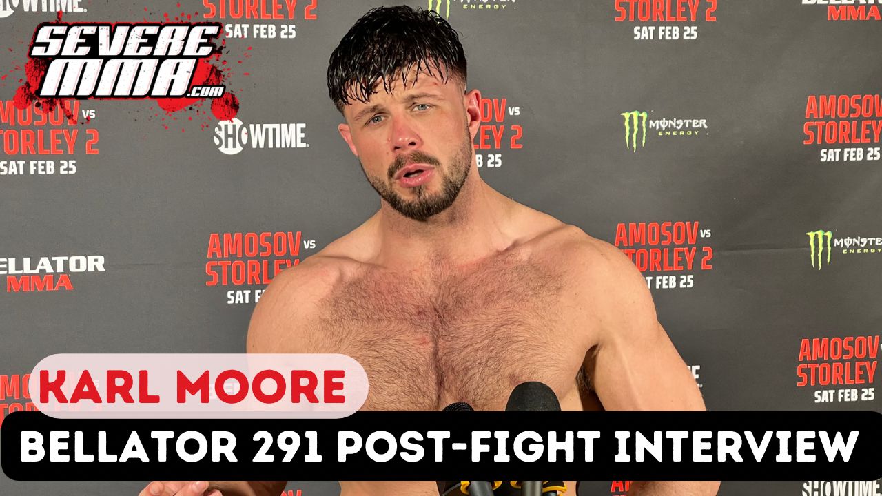 Video - Karl Moore Bellator 291 Post-Fight Interview