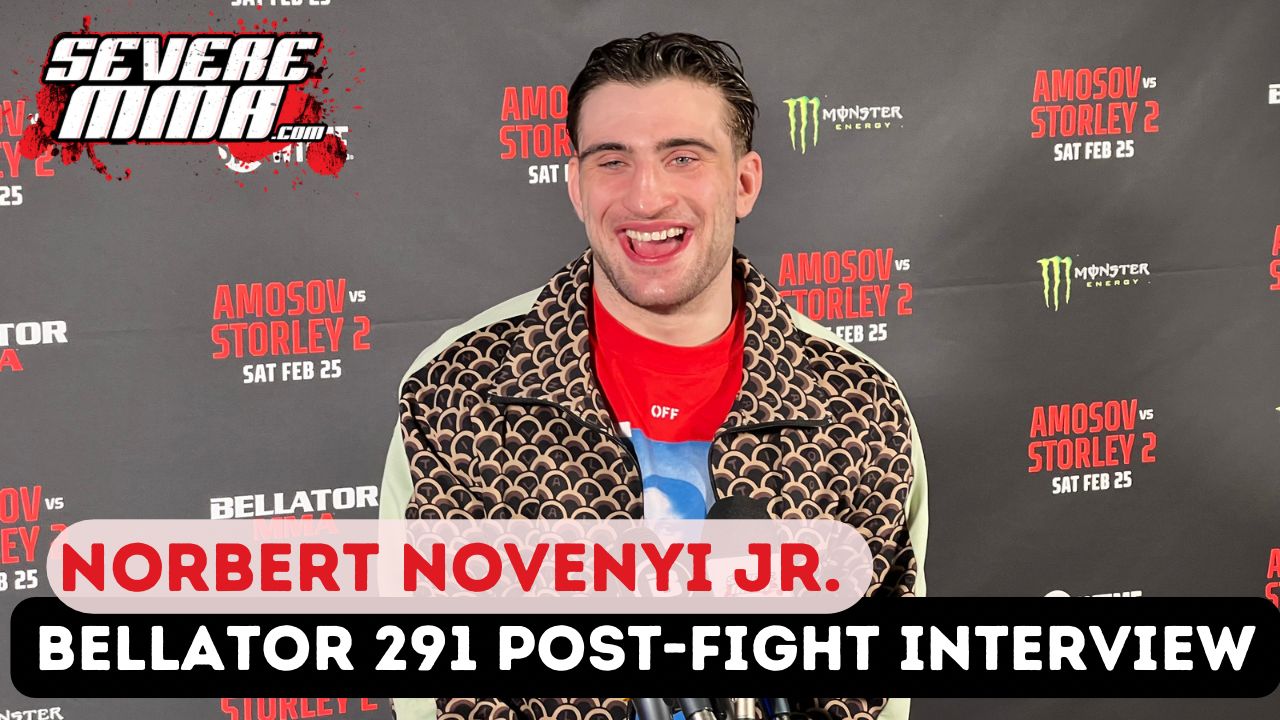 Video - Norbert Novenyi Jr. Bellator 291 Post-Fight Interview