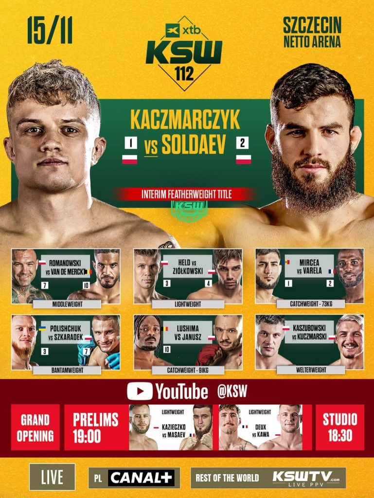 KSW 112 Preview: Kaczmarczyk v Soldaev – SevereMMA.com - UFC, Mixed ...